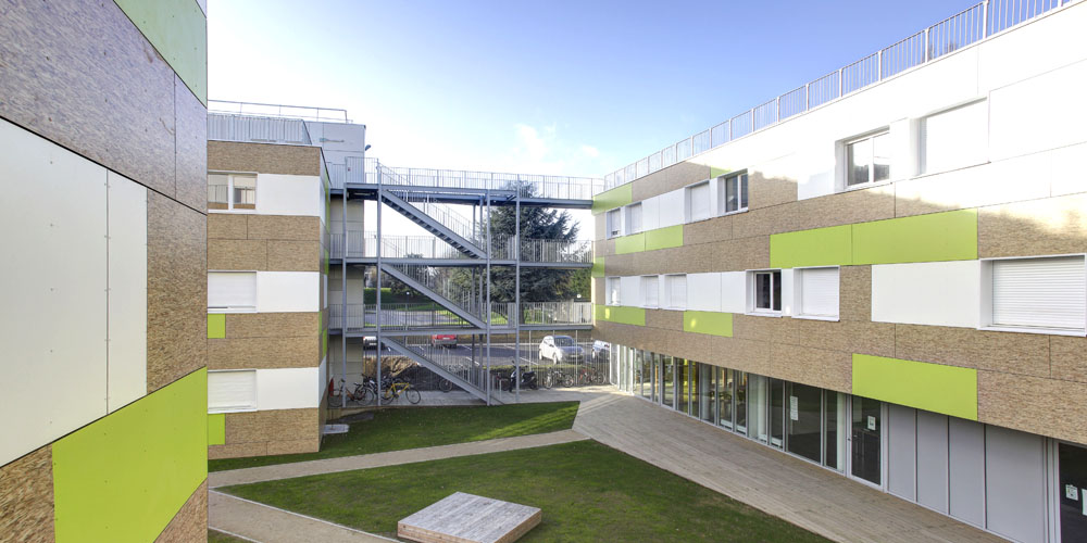 Modular wooden construction – 200 student housing units | Gif-sur ...